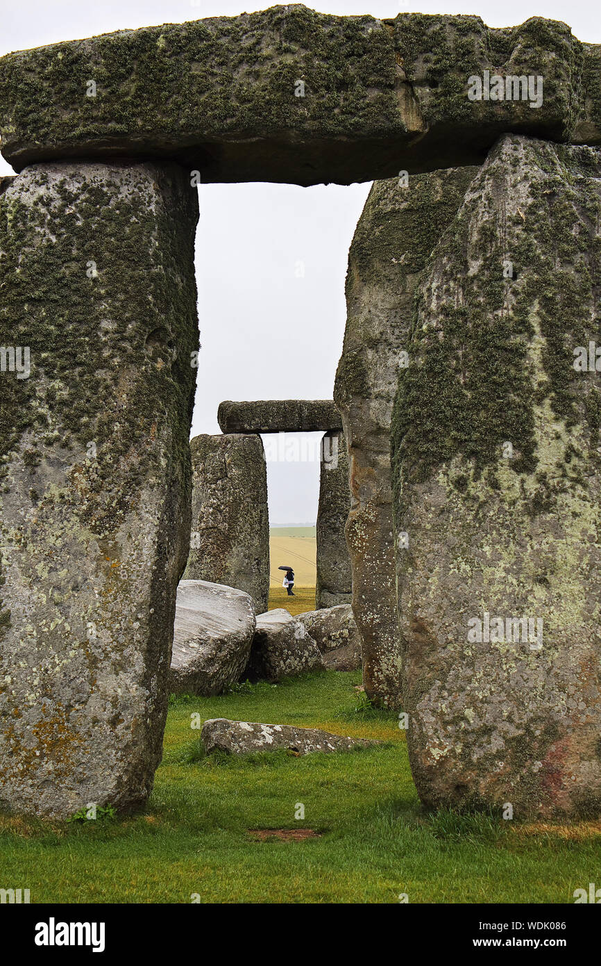 The ancient temple of Stonehenge, England Stock Photo - Alamy