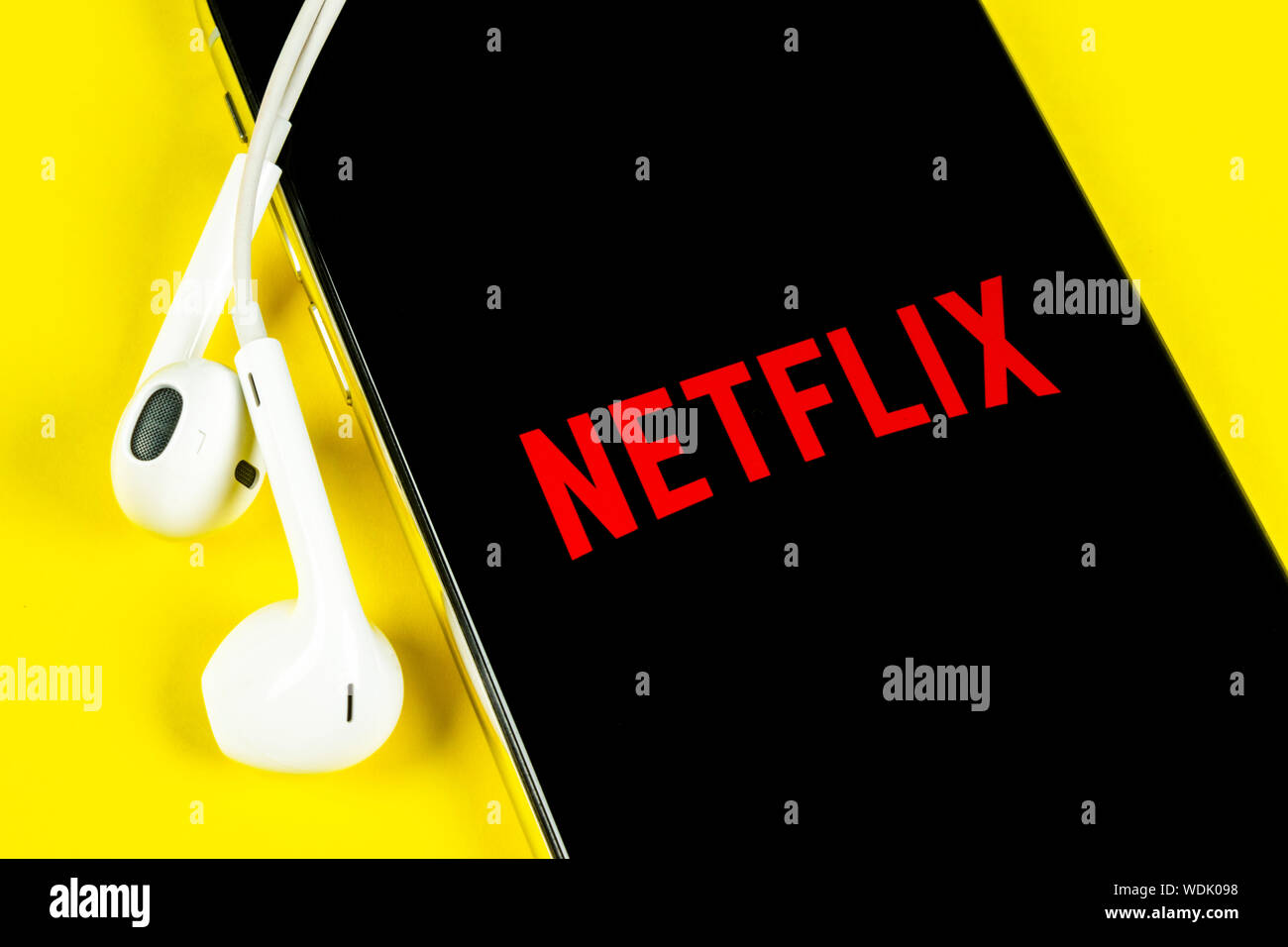 Helsinki, Finland, May 4, 2019: Netflix application icon on Apple ...