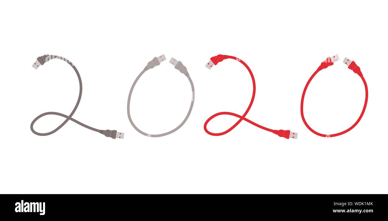 Gray cables Stock Vector Images - Alamy