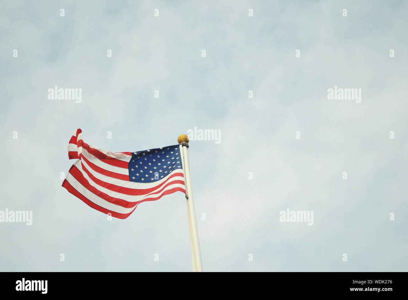 American Flag Fluttering High Resolution Stock Photography and Images ...