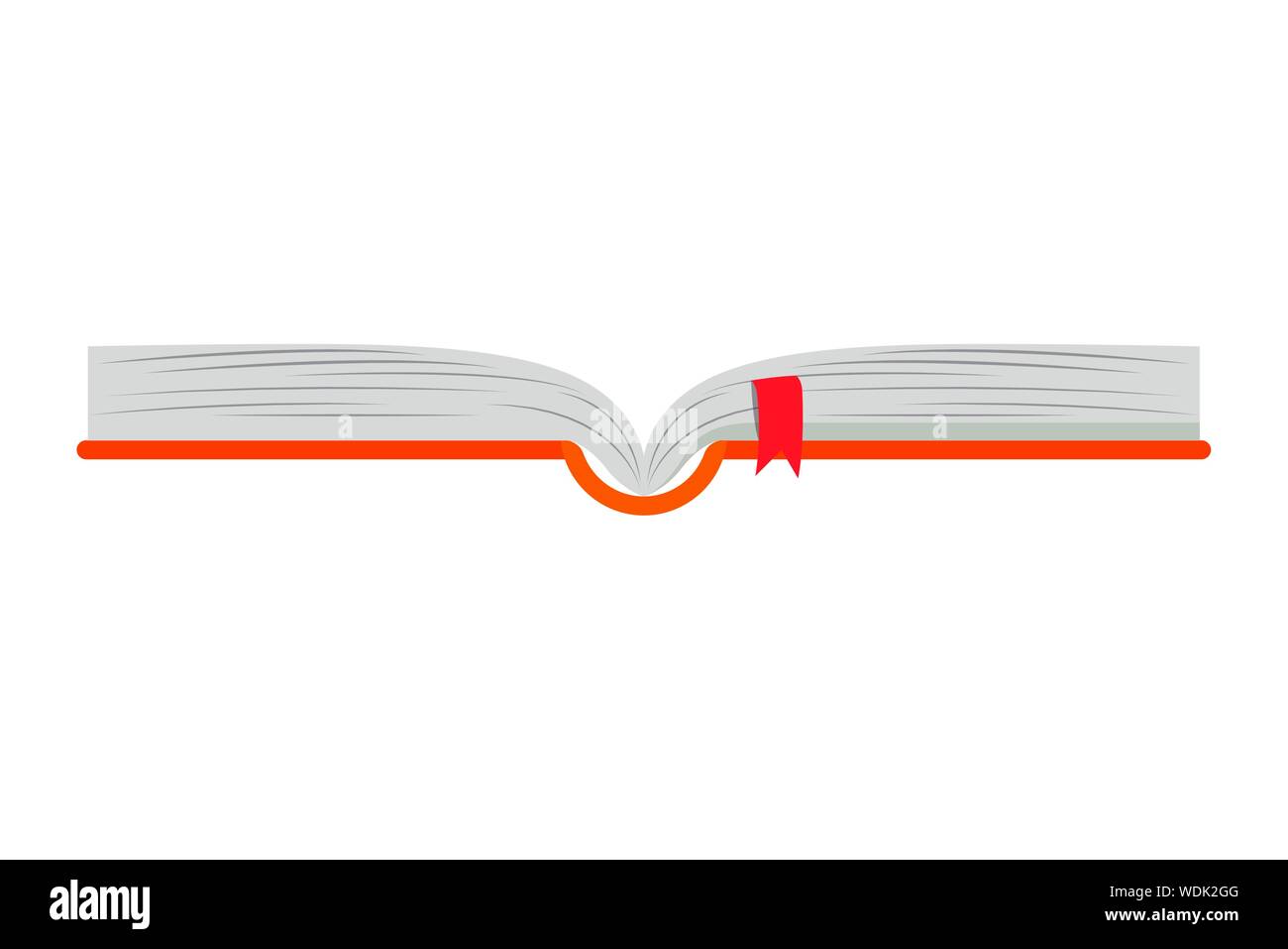 Isolated open book design vector illustration Stock Vector Image & Art ...