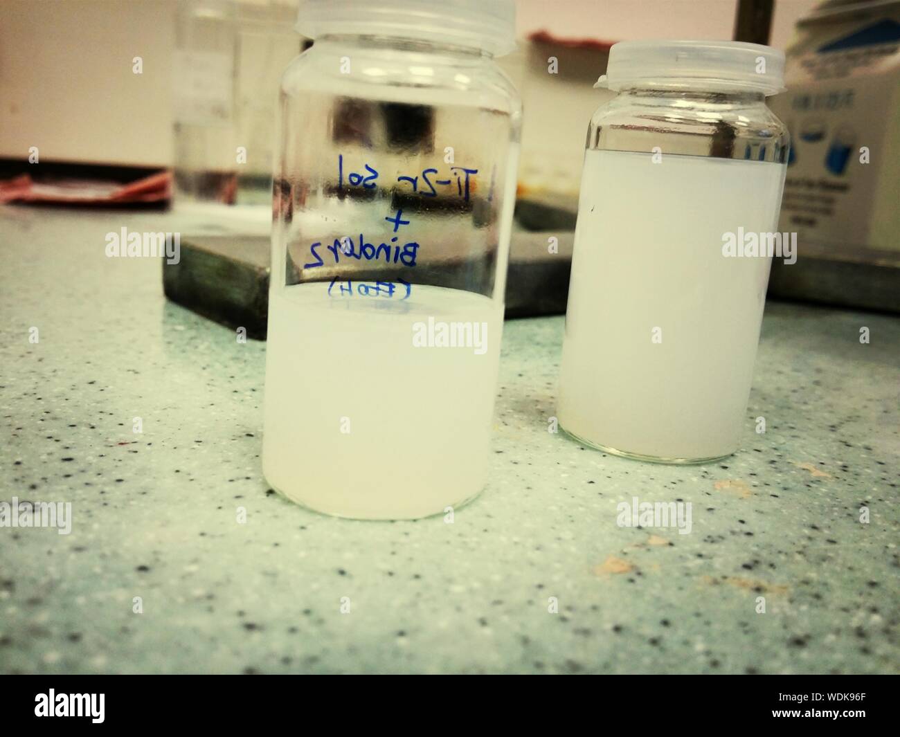Bottles in science laboratory hi-res stock photography and images - Alamy