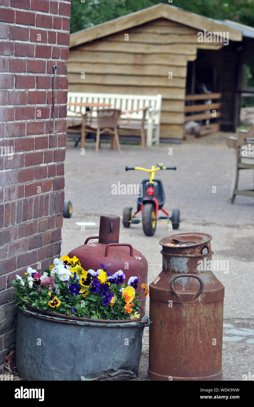 Typical dutch farm near Utrecht, Holland Stock Photo - Alamy