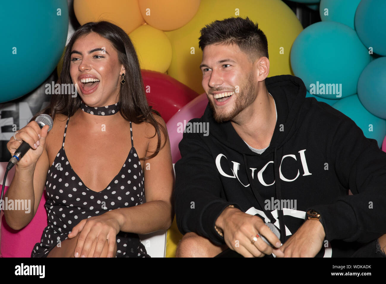 Boxpark Wembley host Francesca Allen and Jack Fowler at Love Island ...