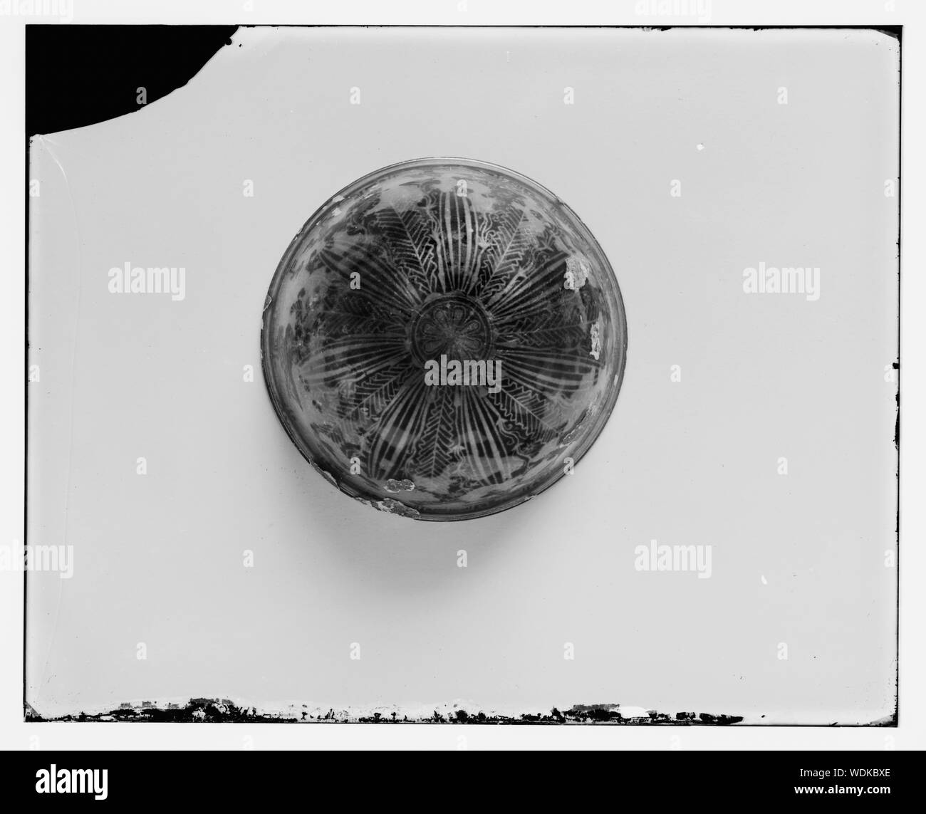 Glass inlated enamel plate Abstract/medium: G. Eric and Edith Matson ...