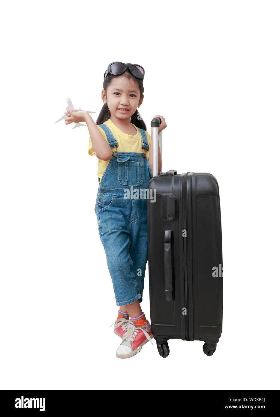 Girl model airplane hi-res stock photography and images - Alamy