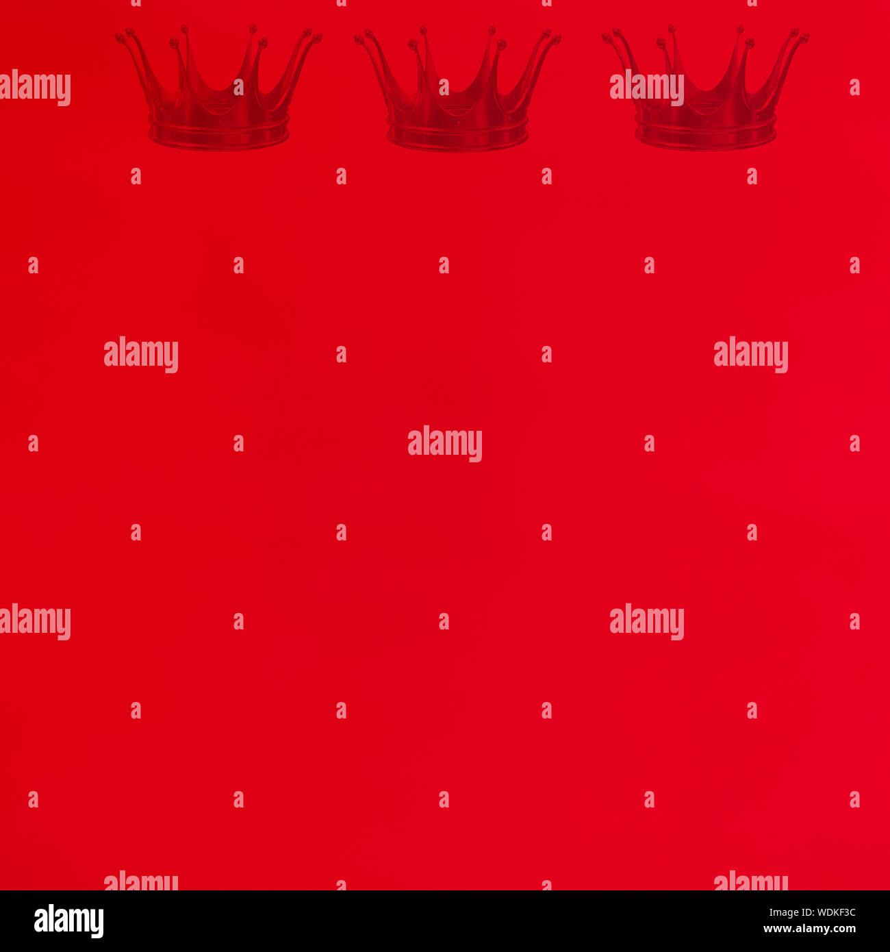 Red background with royal crowns Stock Photo - Alamy