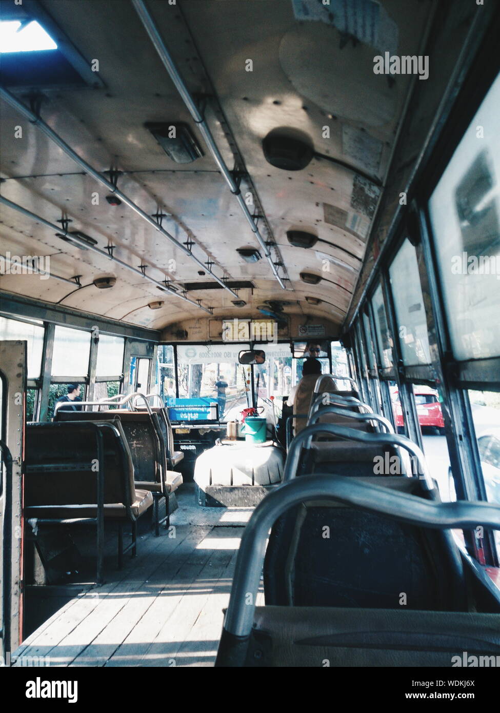 Bus ceiling hi-res stock photography and images - Alamy