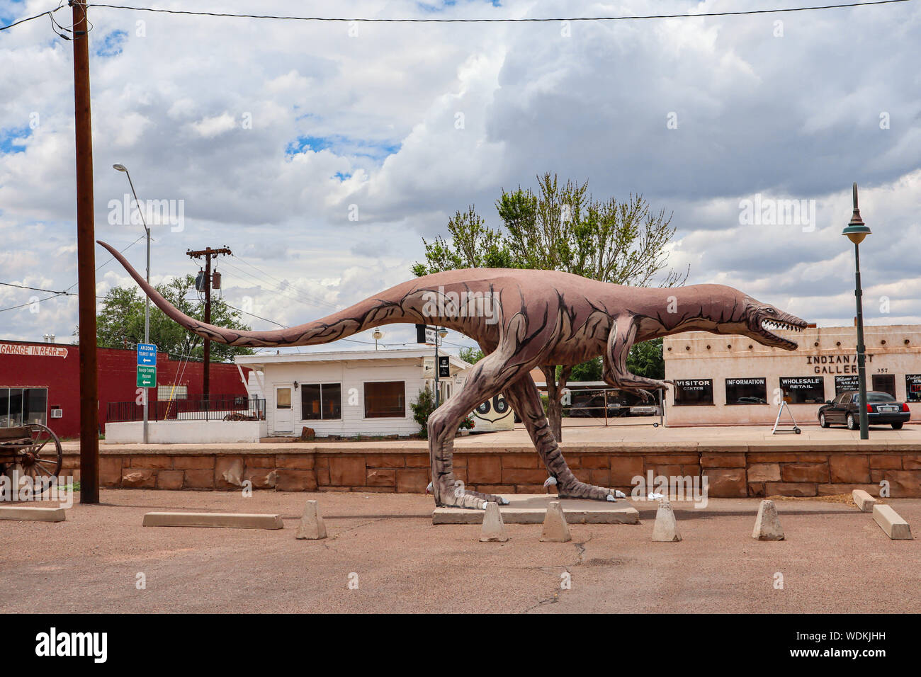 Arizona route 66 dinosaurs hi-res stock photography and images - Alamy