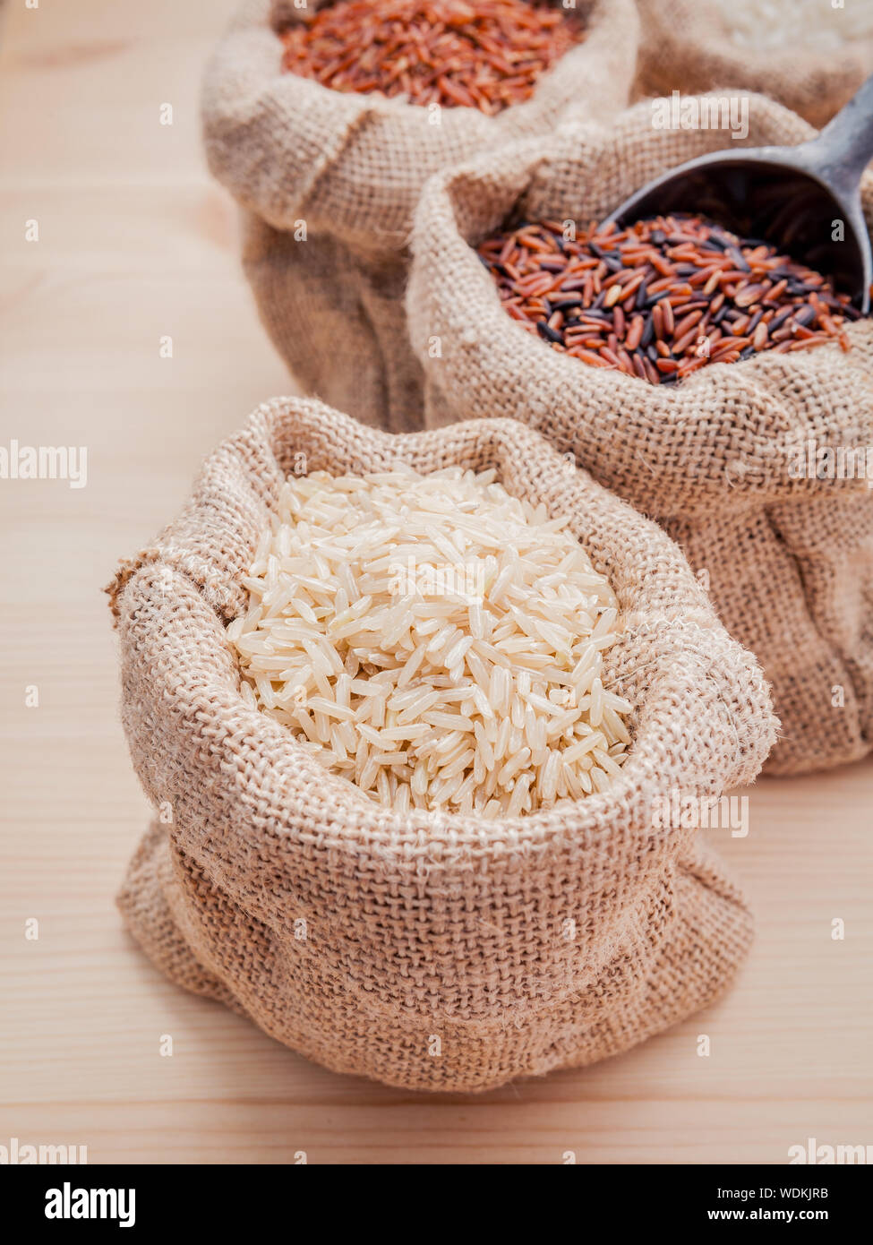 Rice bags hi-res stock photography and images - Alamy