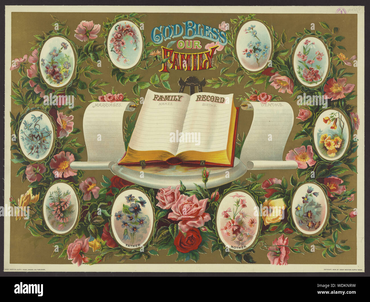 God bless our family hi-res stock photography and images - Alamy
