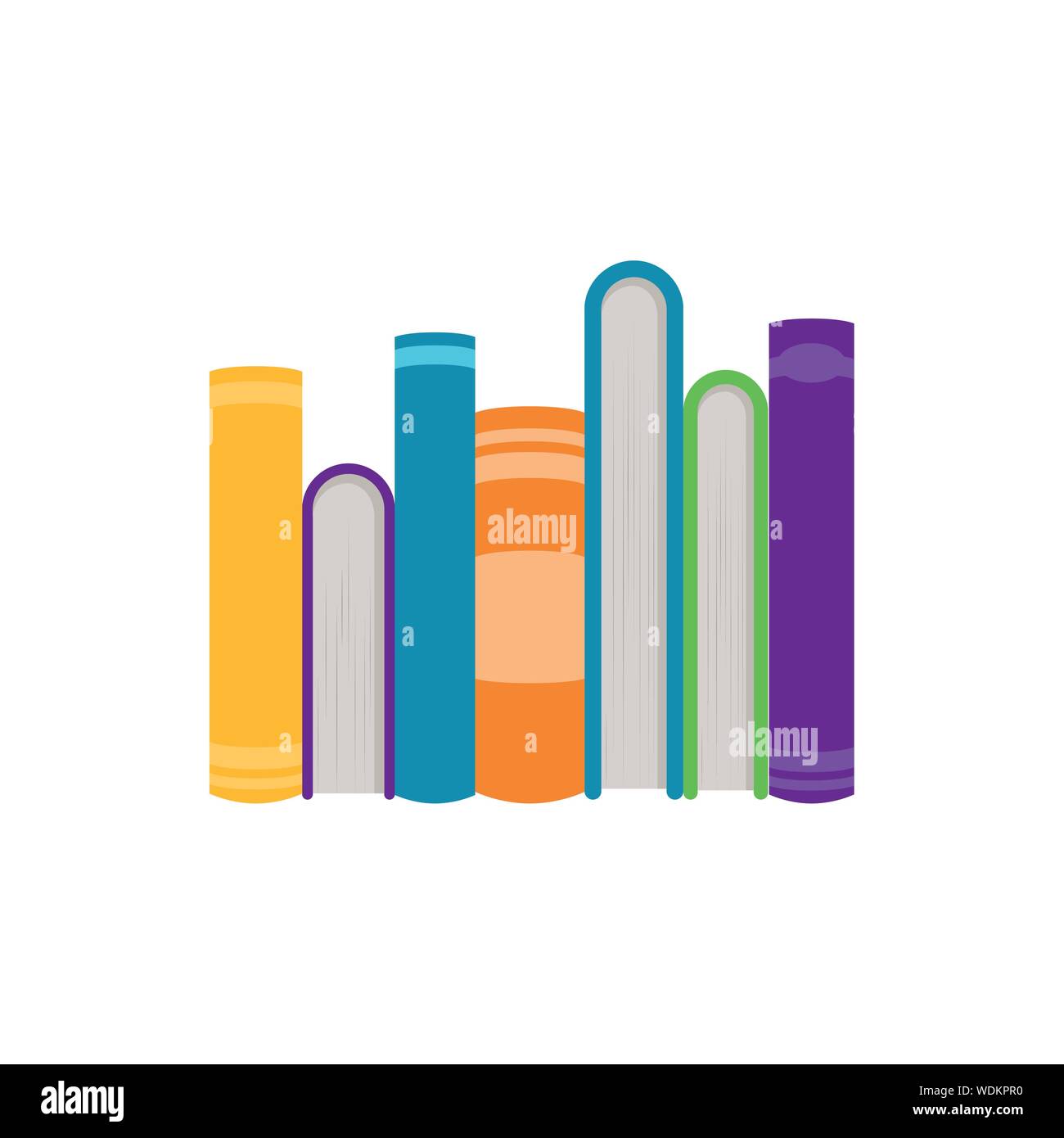 Group of books design vector illustration Stock Vector Image & Art - Alamy