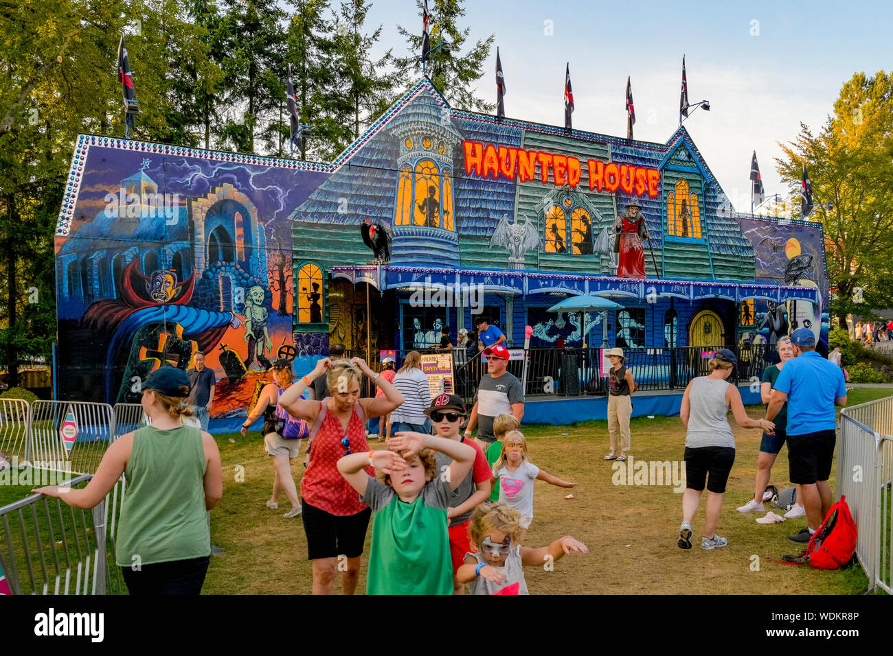 Haunted House, PNE Fair, Pacific National Exhibition, Hastings Park ...