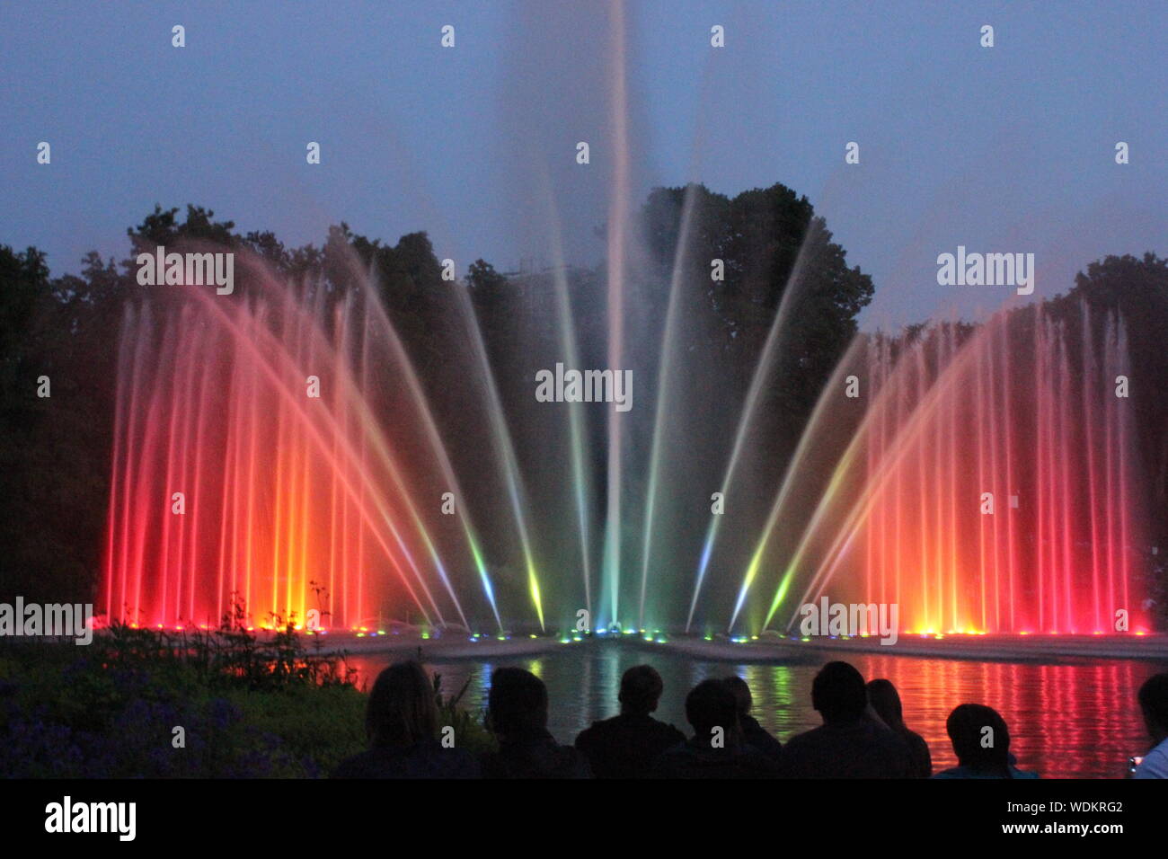 Watching the water fountain hi-res stock photography and images - Alamy