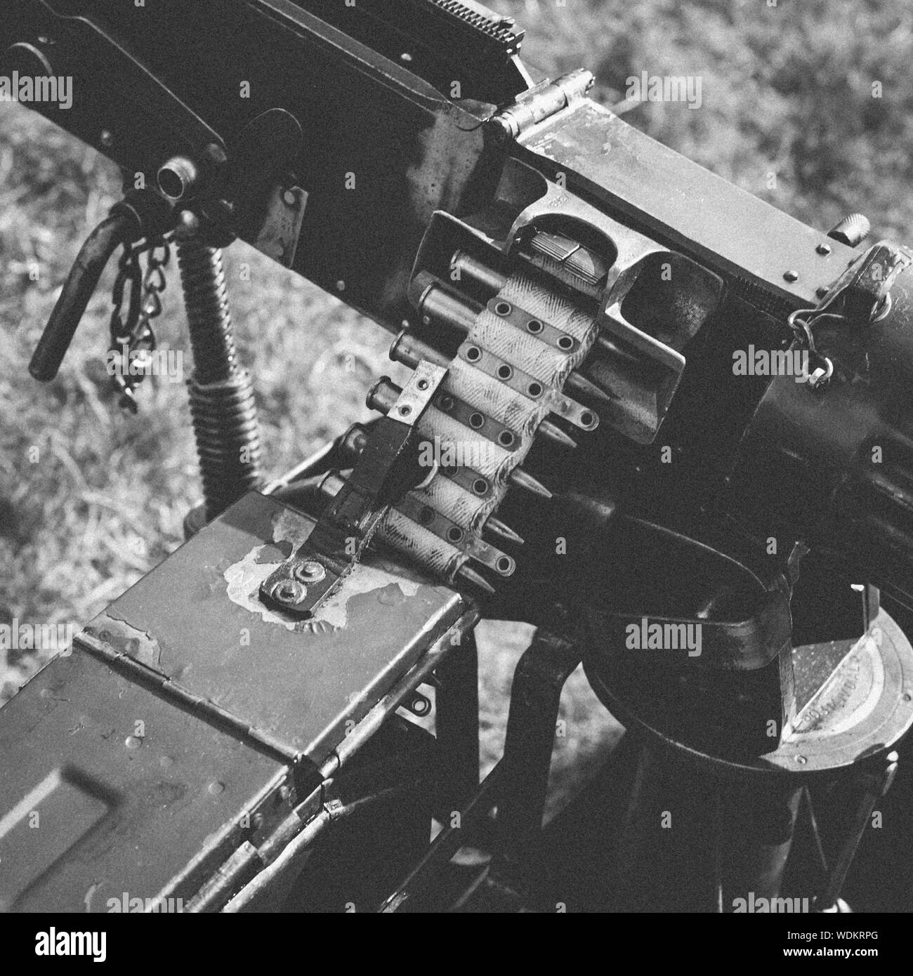 Machine Gun Black and White Stock Photos & Images - Alamy