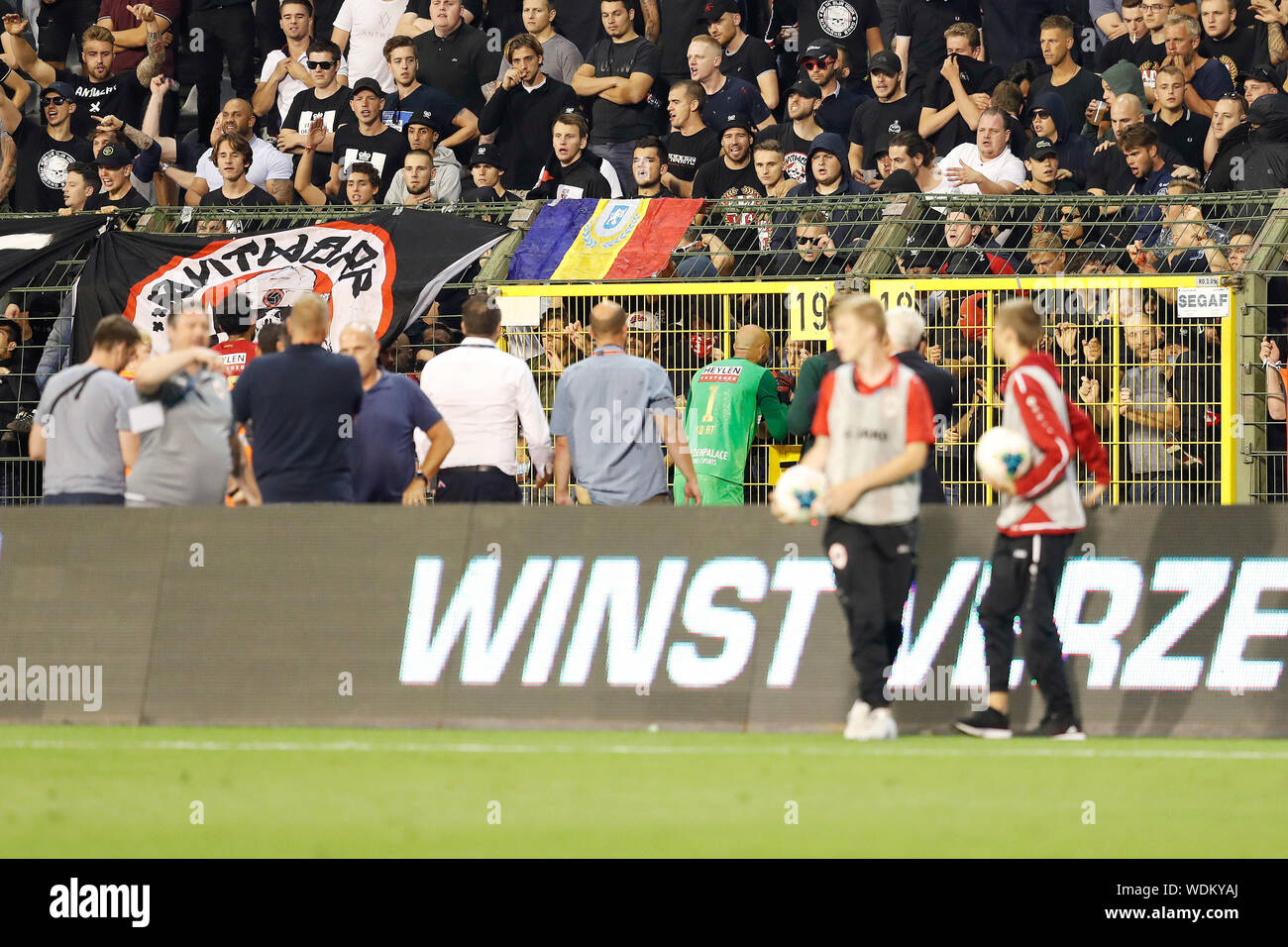 Royal antwerp football fans hi-res stock photography and images - Alamy