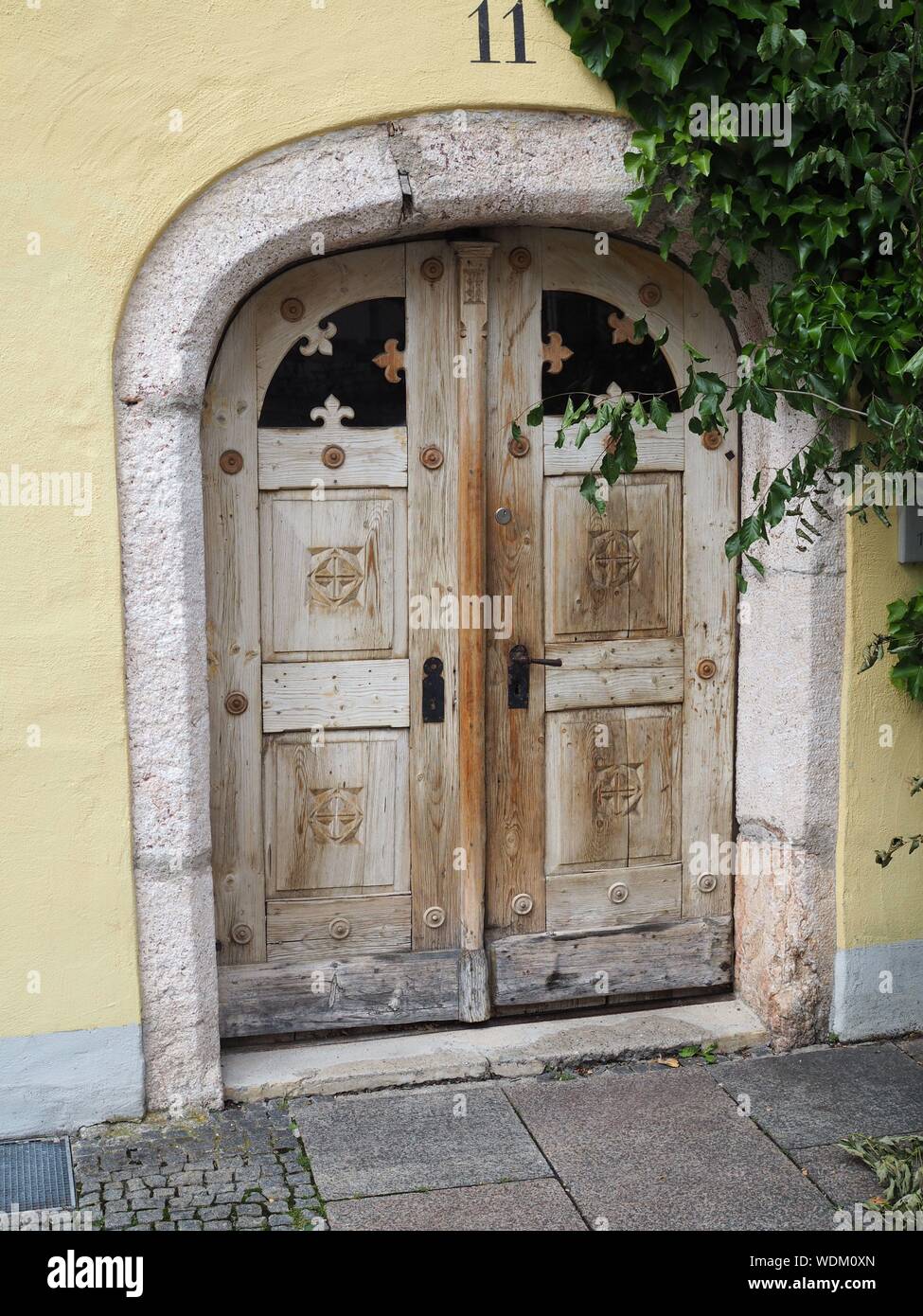 an old entrance door Stock Photo - Alamy