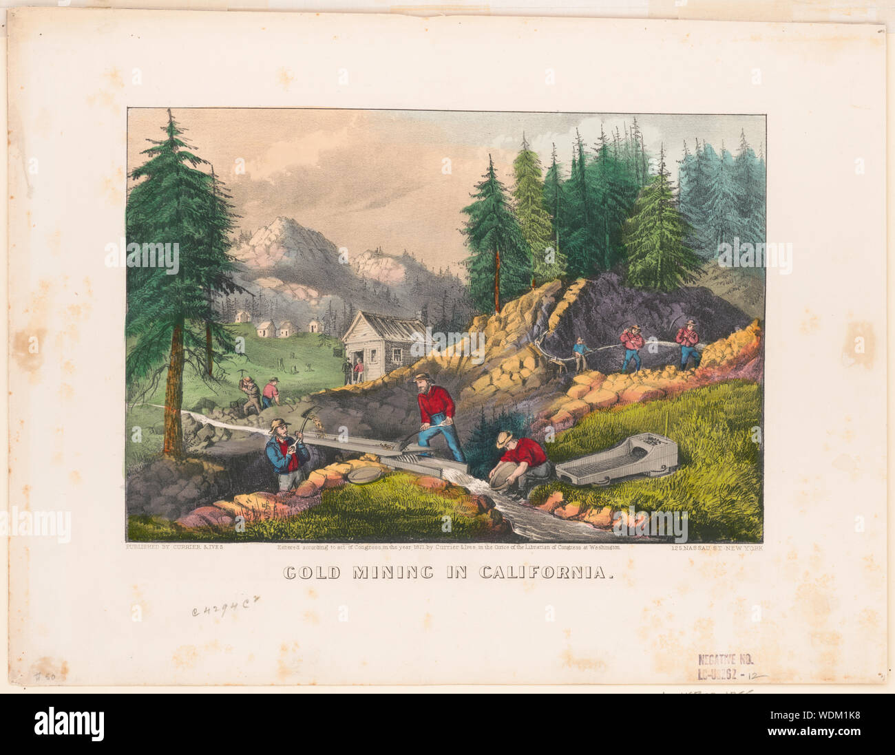 Sluice box gold mining hi-res stock photography and images - Alamy