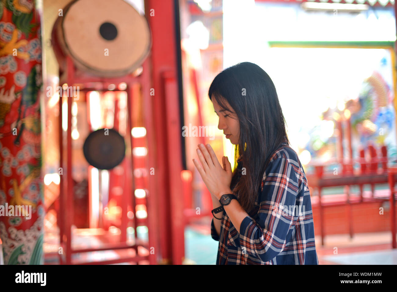 Praying Hands Side View On High Resolution Stock Photography and Images ...