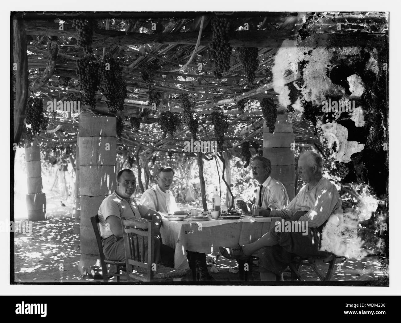 Goldberg, [Eric] Matson, [John D.] Whiting & Robinson dining Abstract ...