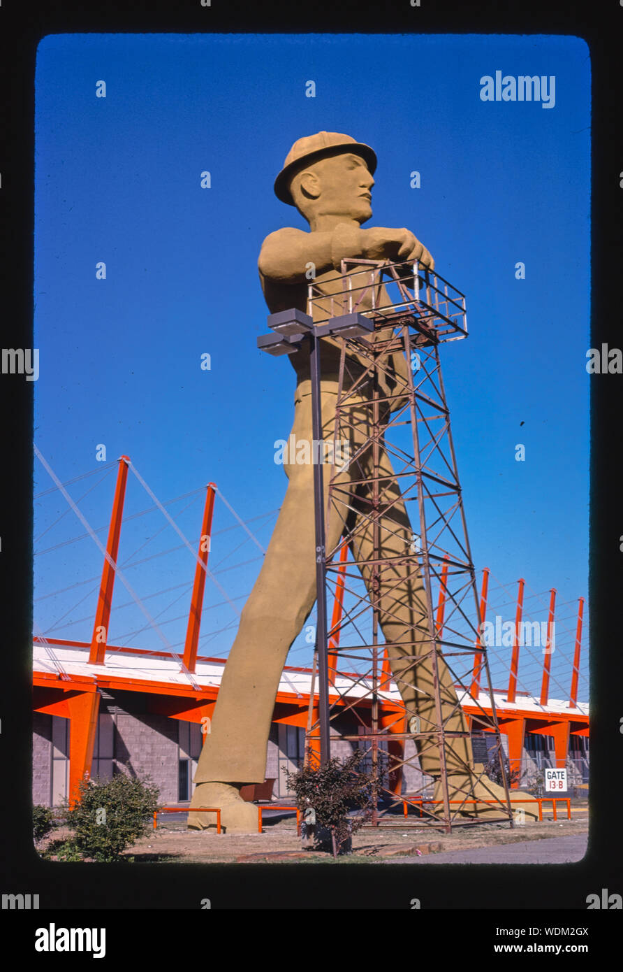 Statue of the golden driller hi-res stock photography and images - Alamy