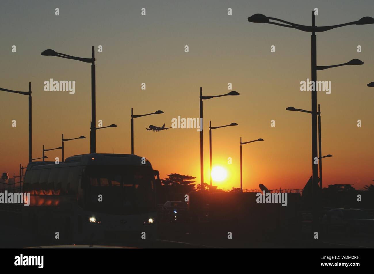 Bus orange hi-res stock photography and images - Alamy