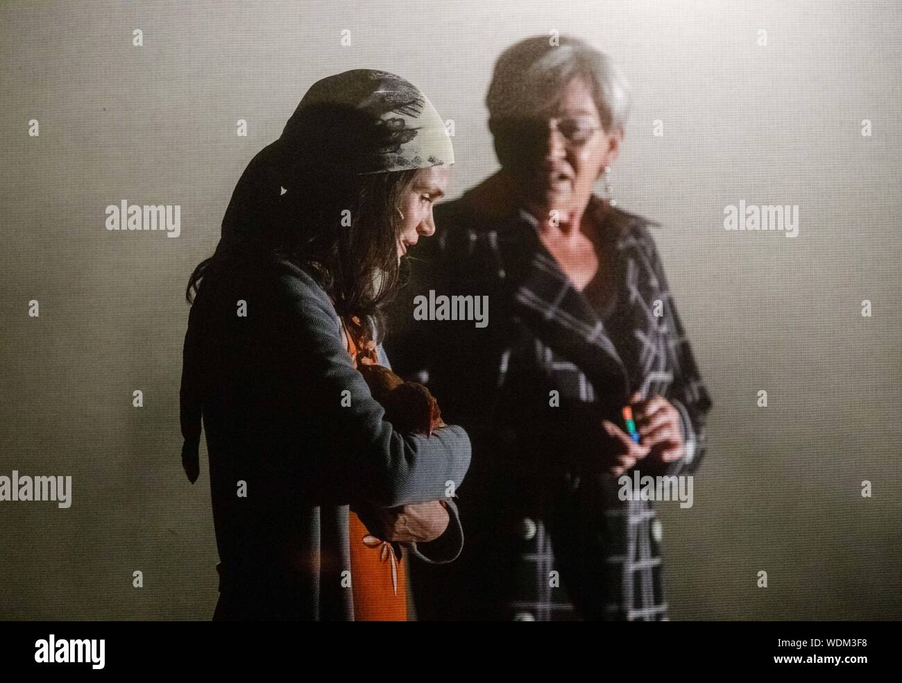 Hamburg, Germany. 29th Aug, 2019. The actress Lisa Hagemeister (l) as ...