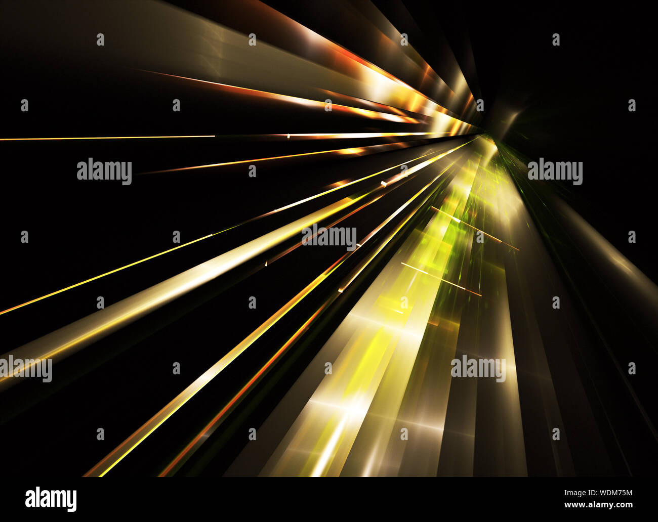 Abstract color dynamic background with lighting effect. Fractal art ...