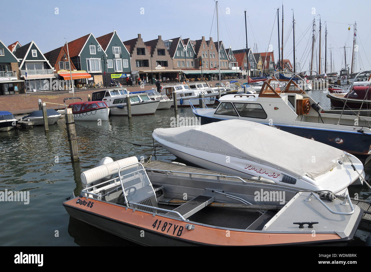 harbor, Volendam, Netherlands, Europe Stock Photo - Alamy