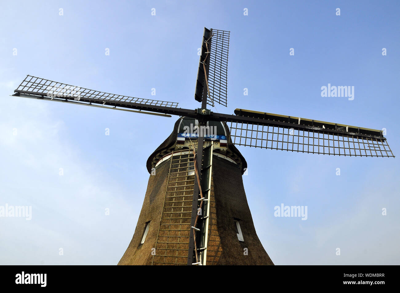windmill, Volendam, Netherlands, Europe Stock Photo - Alamy