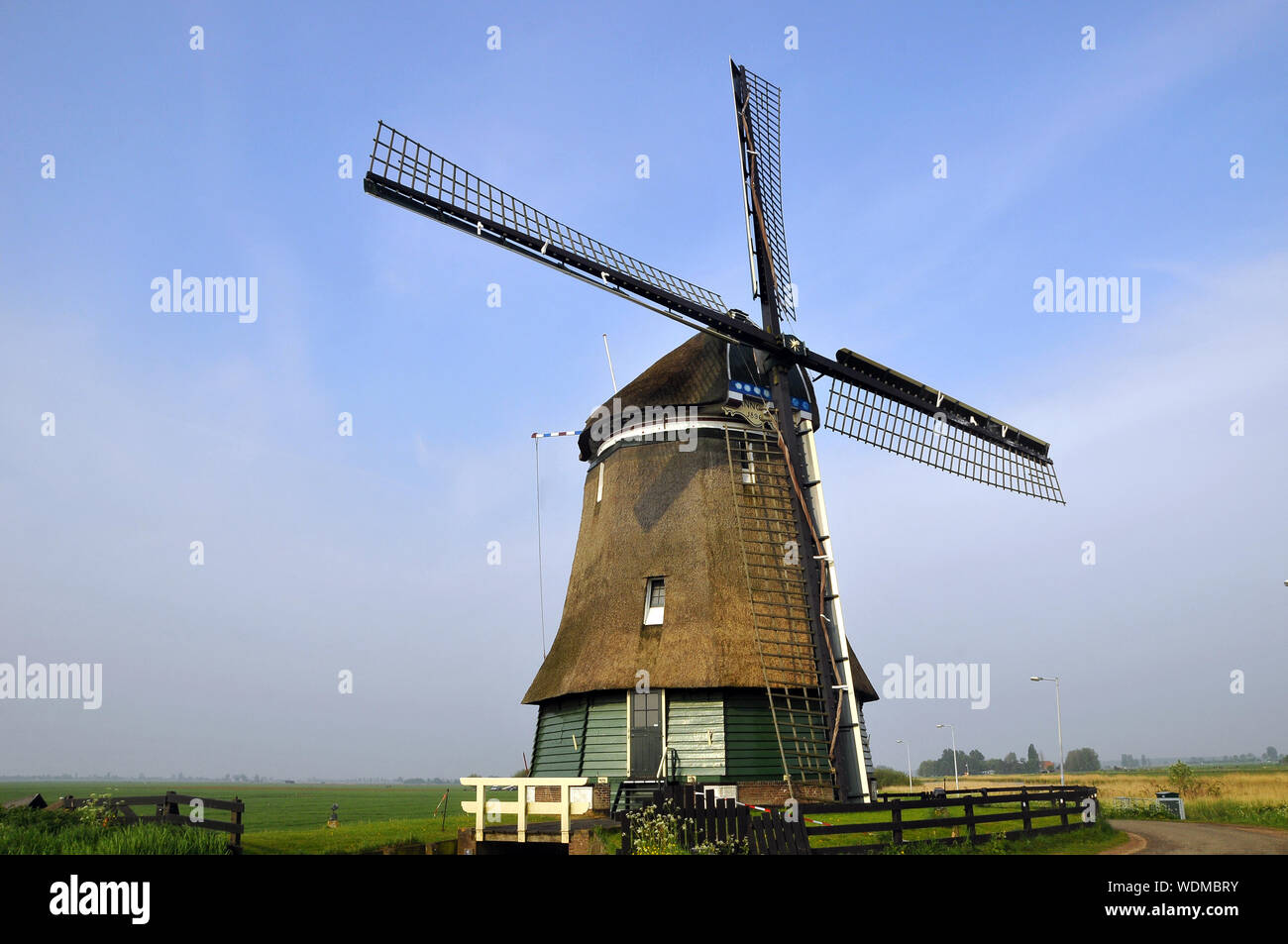 windmill, Volendam, Netherlands, Europe Stock Photo - Alamy