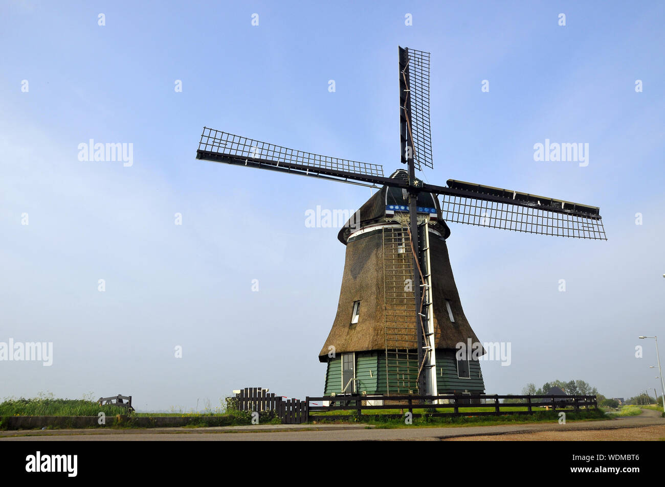 windmill, Volendam, Netherlands, Europe Stock Photo - Alamy