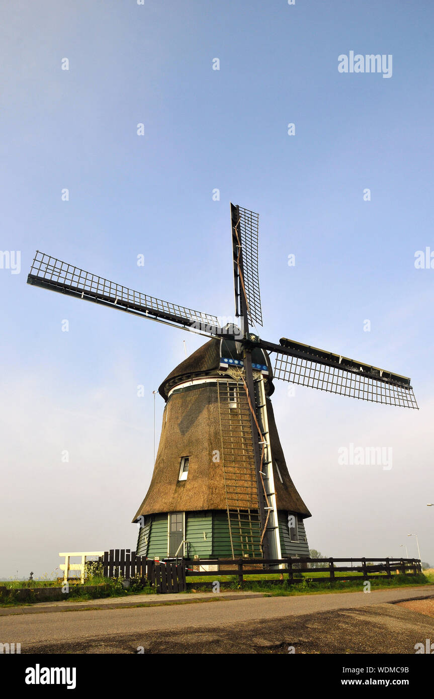 windmill, Volendam, Netherlands, Europe Stock Photo - Alamy