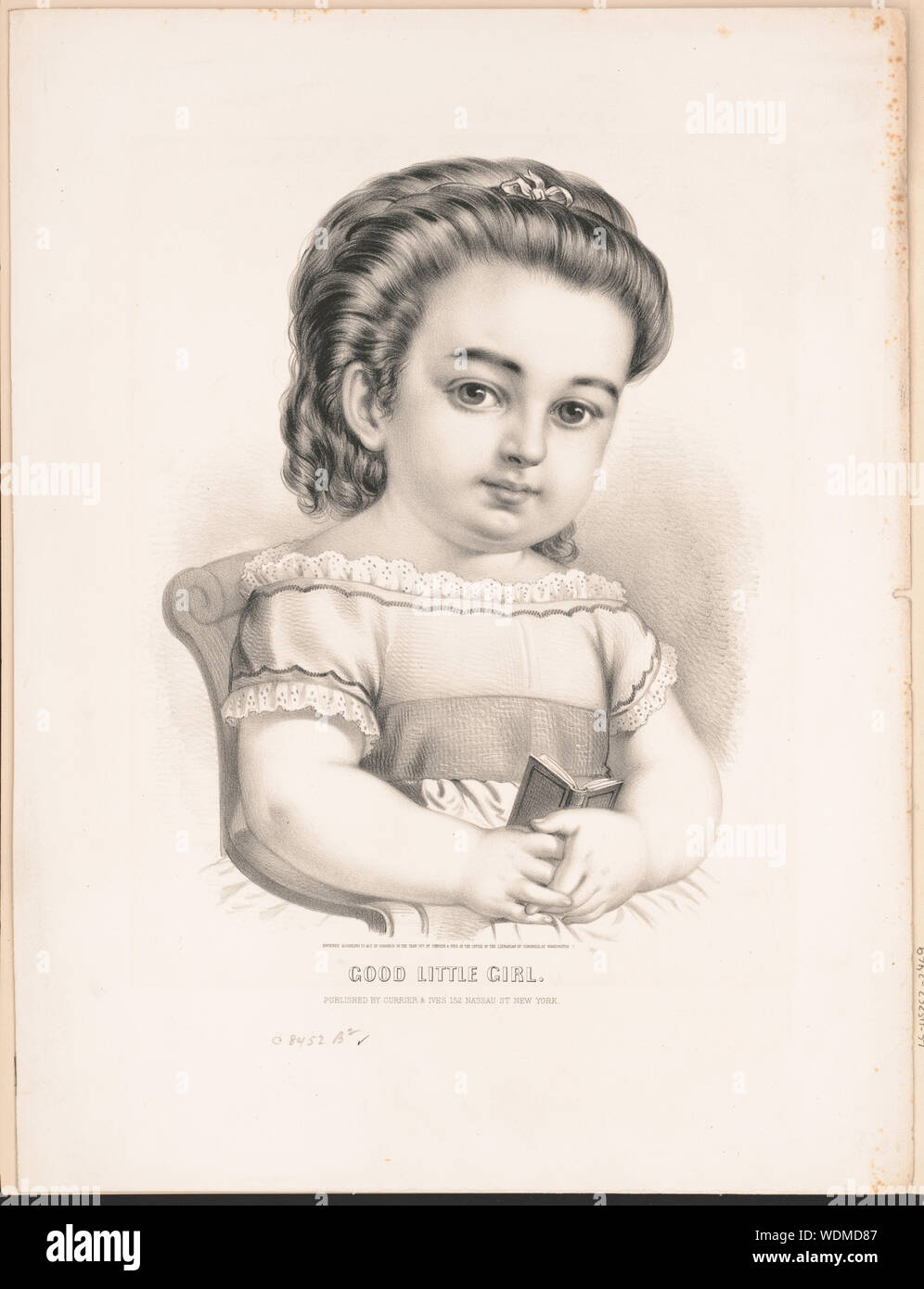 Good little girl Stock Photo - Alamy
