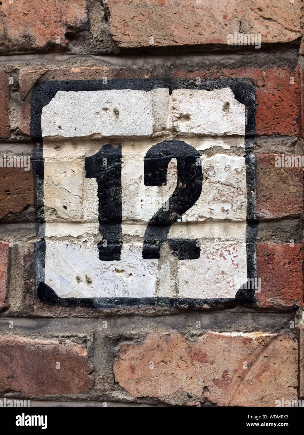 Number 12 hi-res stock photography and images - Alamy