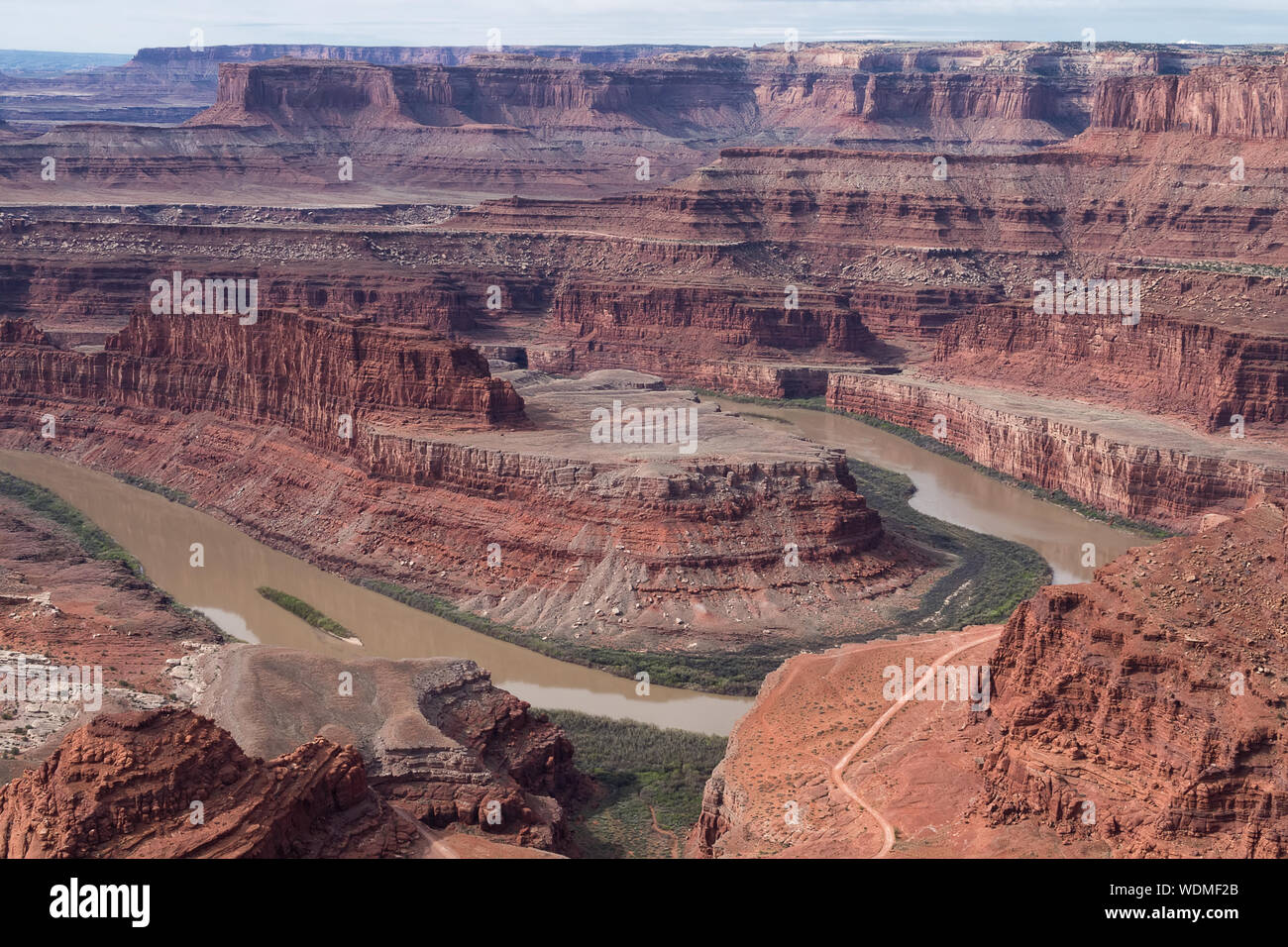Aerial View Of Rock Formations Stock Photo - Alamy