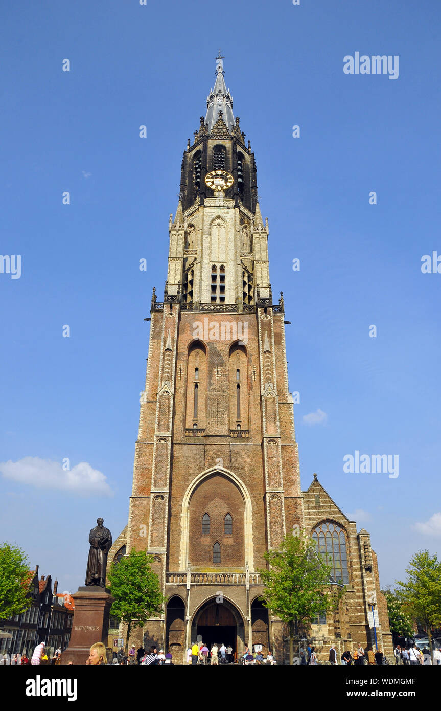 Nieuwe Kerk, New Church, Delft, Netherlands, Europe Stock Photo - Alamy