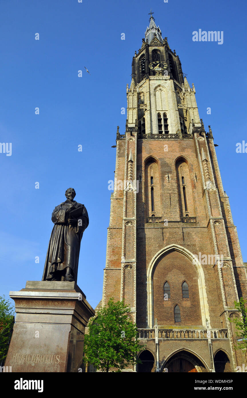 Nieuwe Kerk, New Church, Delft, Netherlands, Europe Stock Photo - Alamy