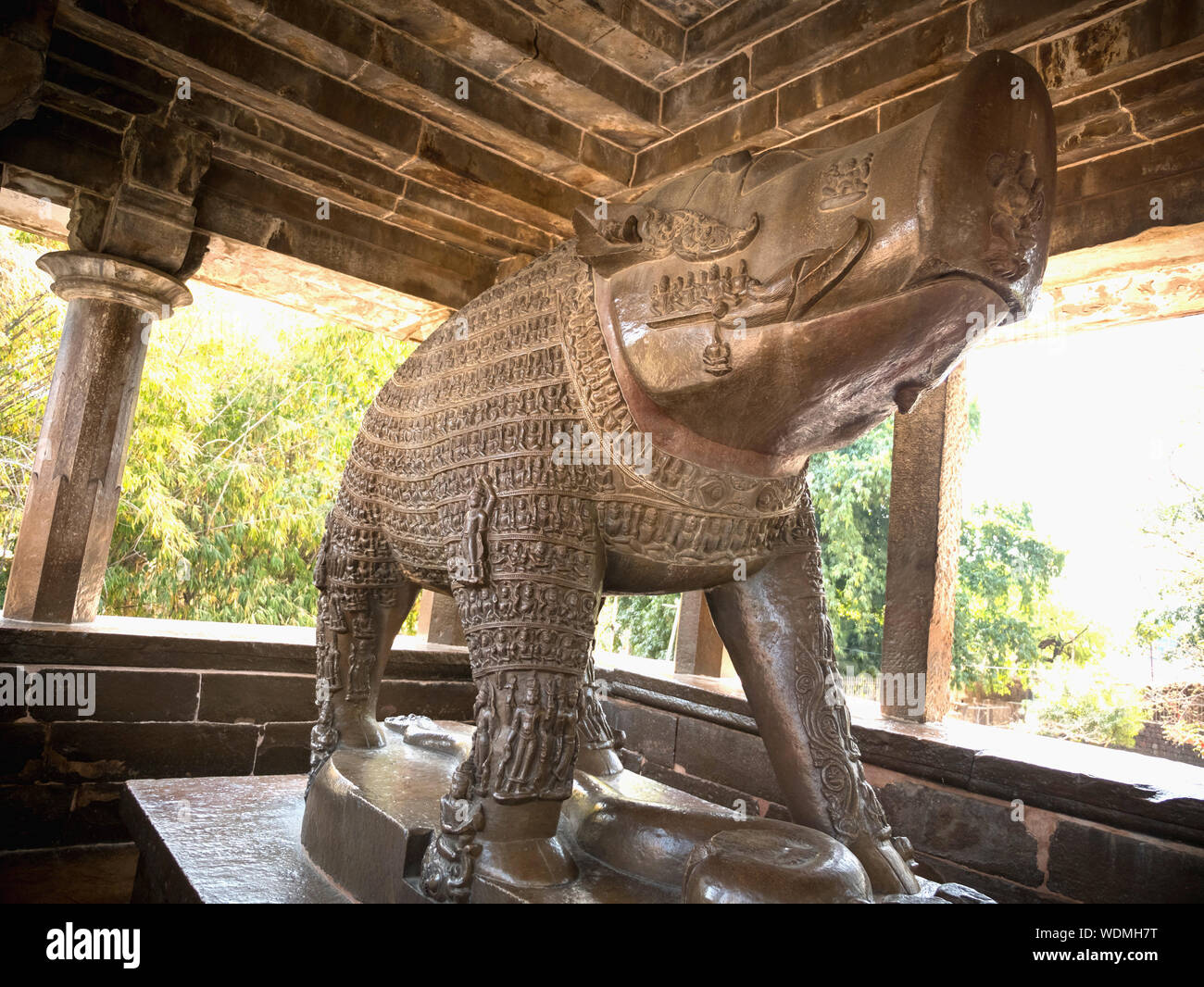 The Varaha Temple, a boar incarnation of Lord Vishnu, Khajuraho Group ...