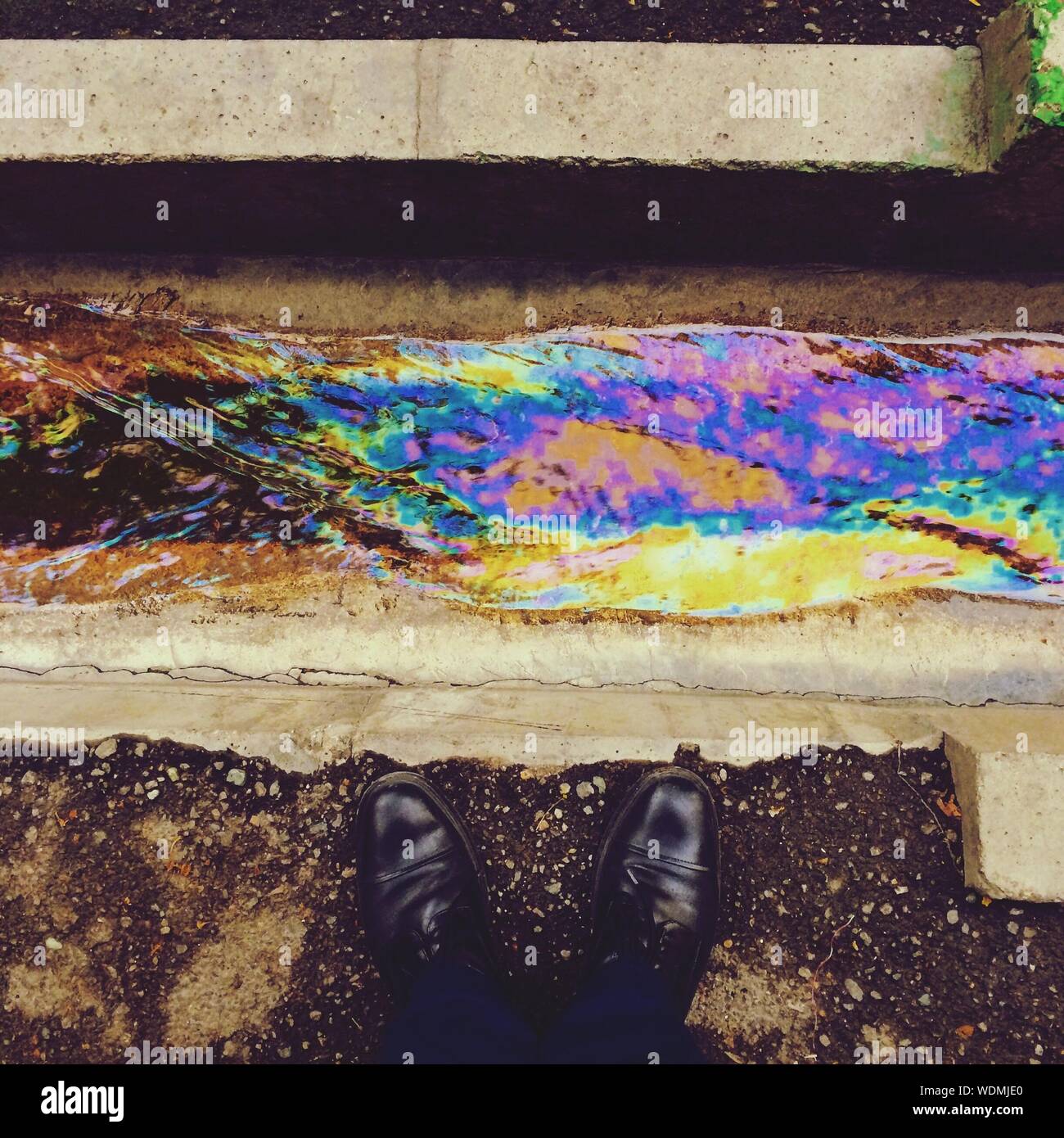 Oil rainbow hi-res stock photography and images - Alamy