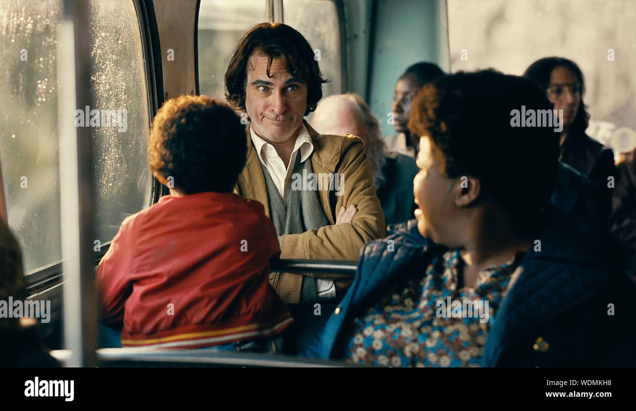 USA. Joaquin Phoenix as Arthur Fleck / Joker in the ©Warner Bros new ...
