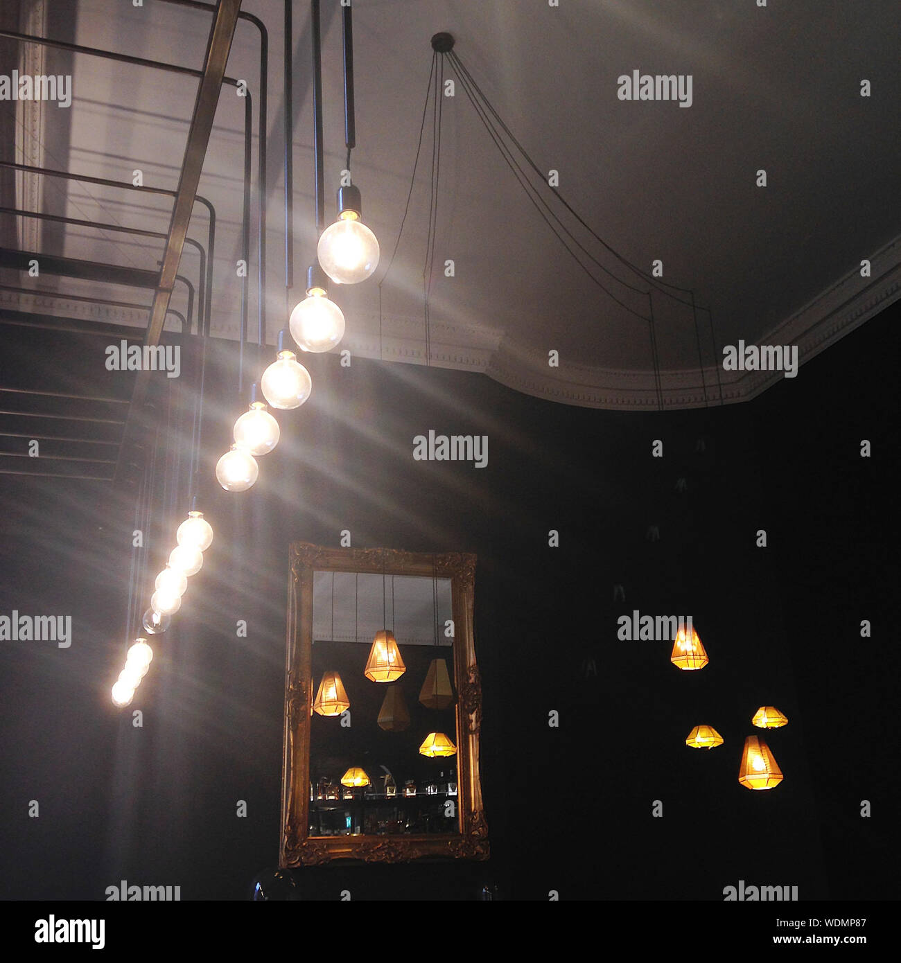 Row Of Ceiling Lights High Resolution Stock Photography and Images - Alamy