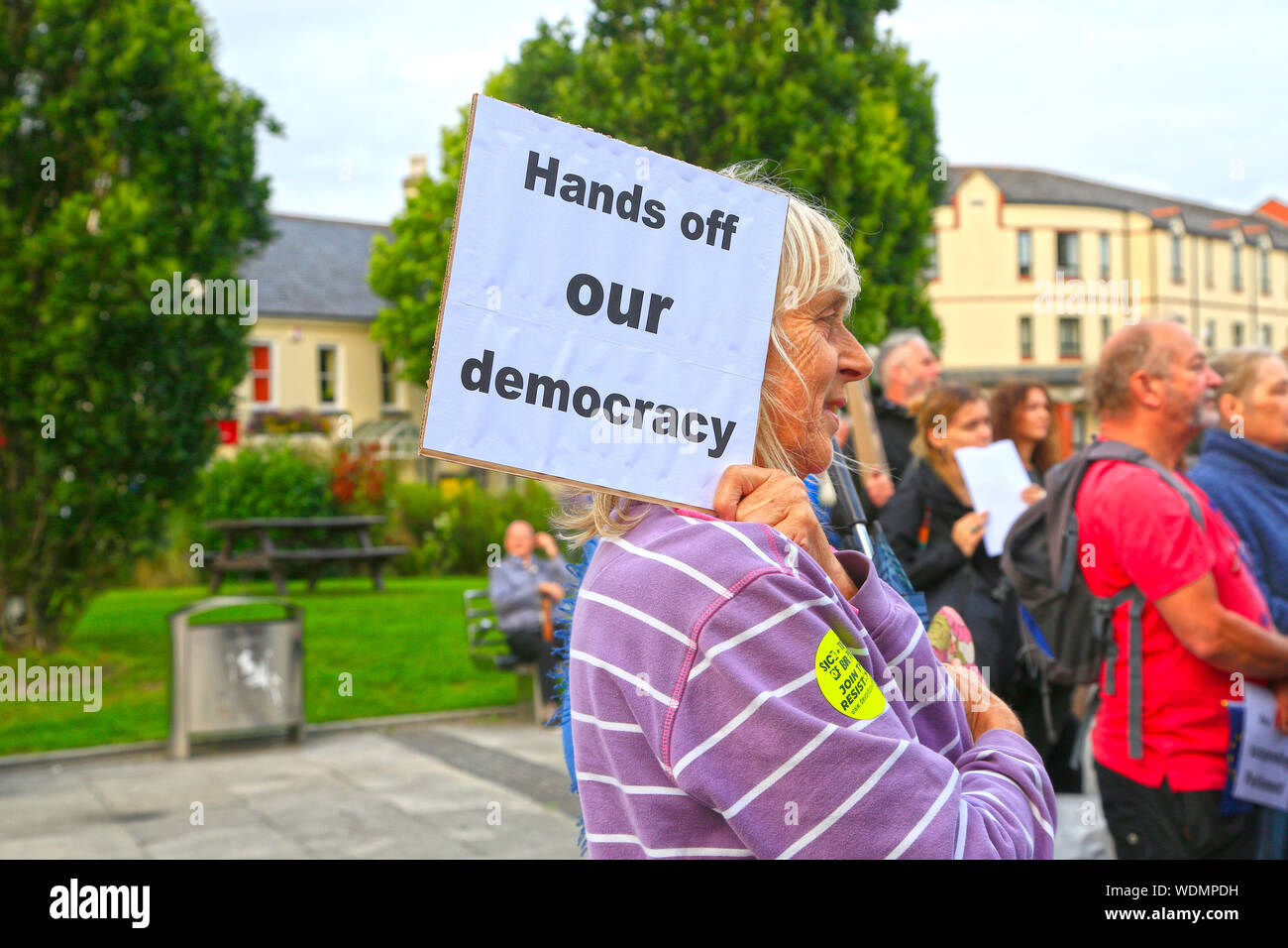 Rally and march against the proroguing of Parliament - Barnstaple North ...