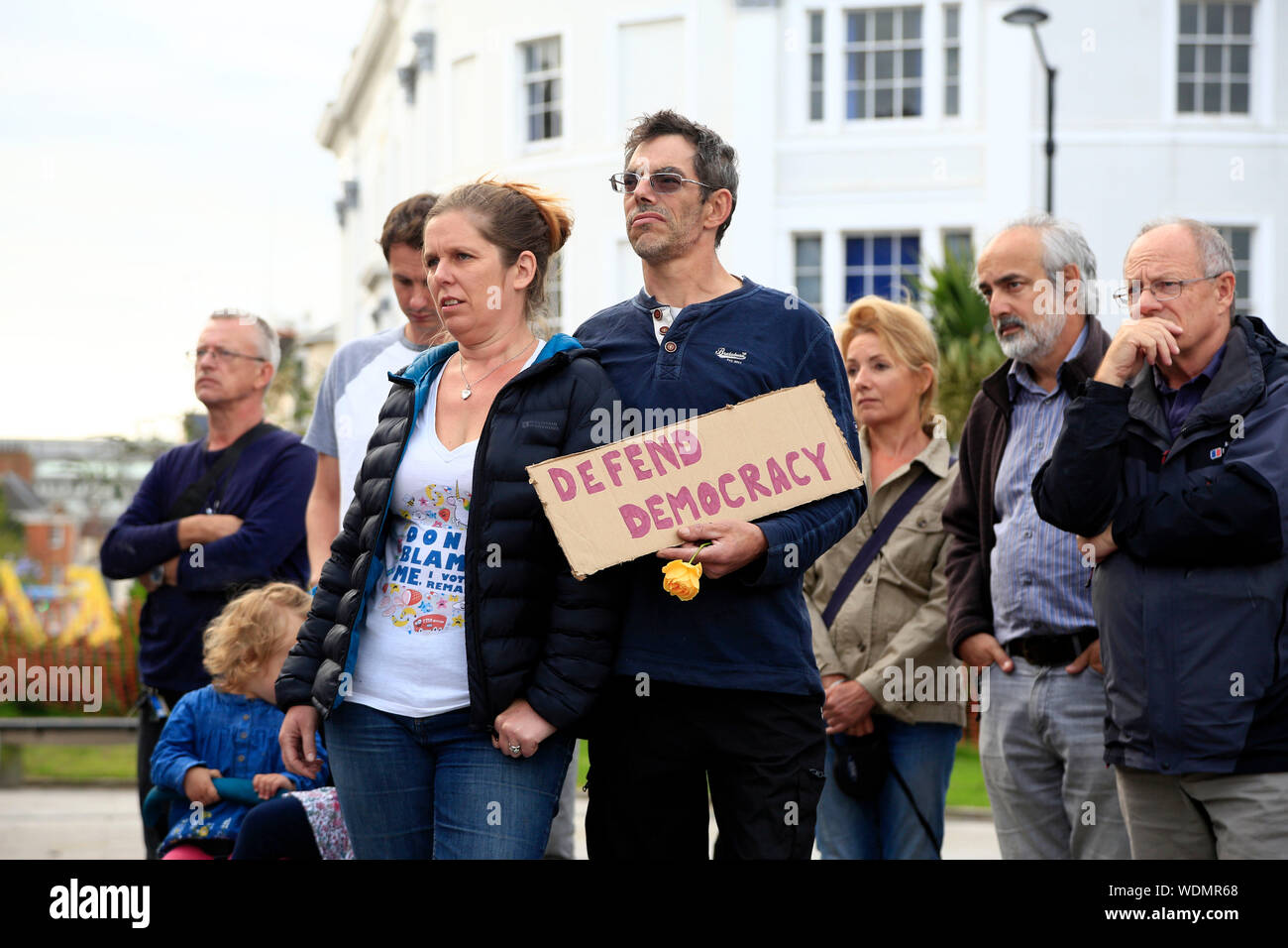 Rally and march against the proroguing of Parliament - Barnstaple North ...