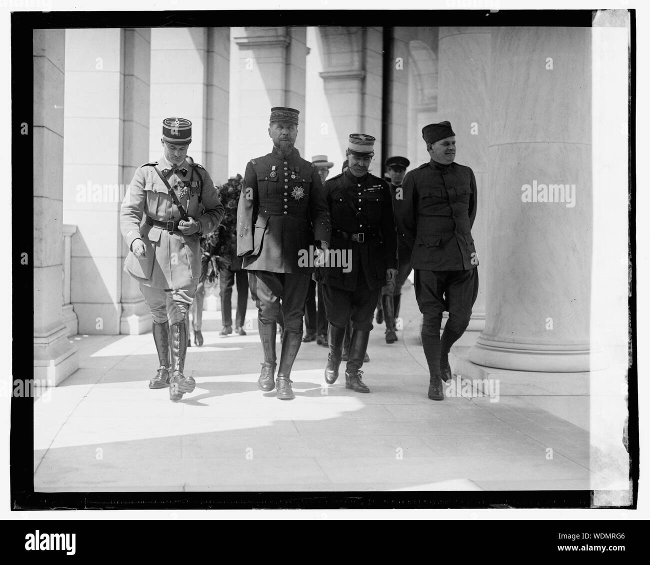 Gouraud at Arlington, [7/6/23] Abstract/medium: National Photo Company ...