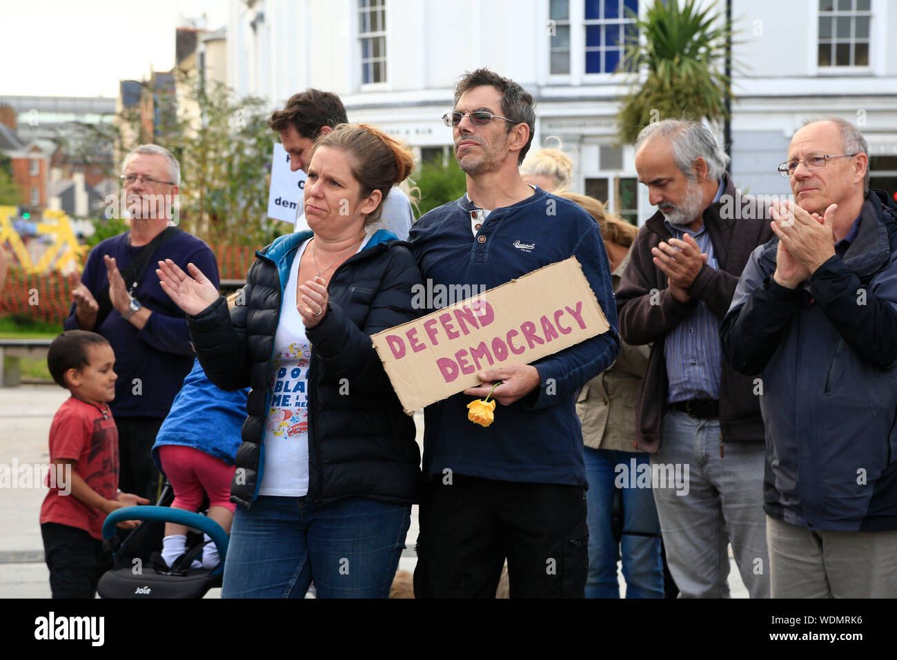 Rally and march against the proroguing of Parliament - Barnstaple North ...