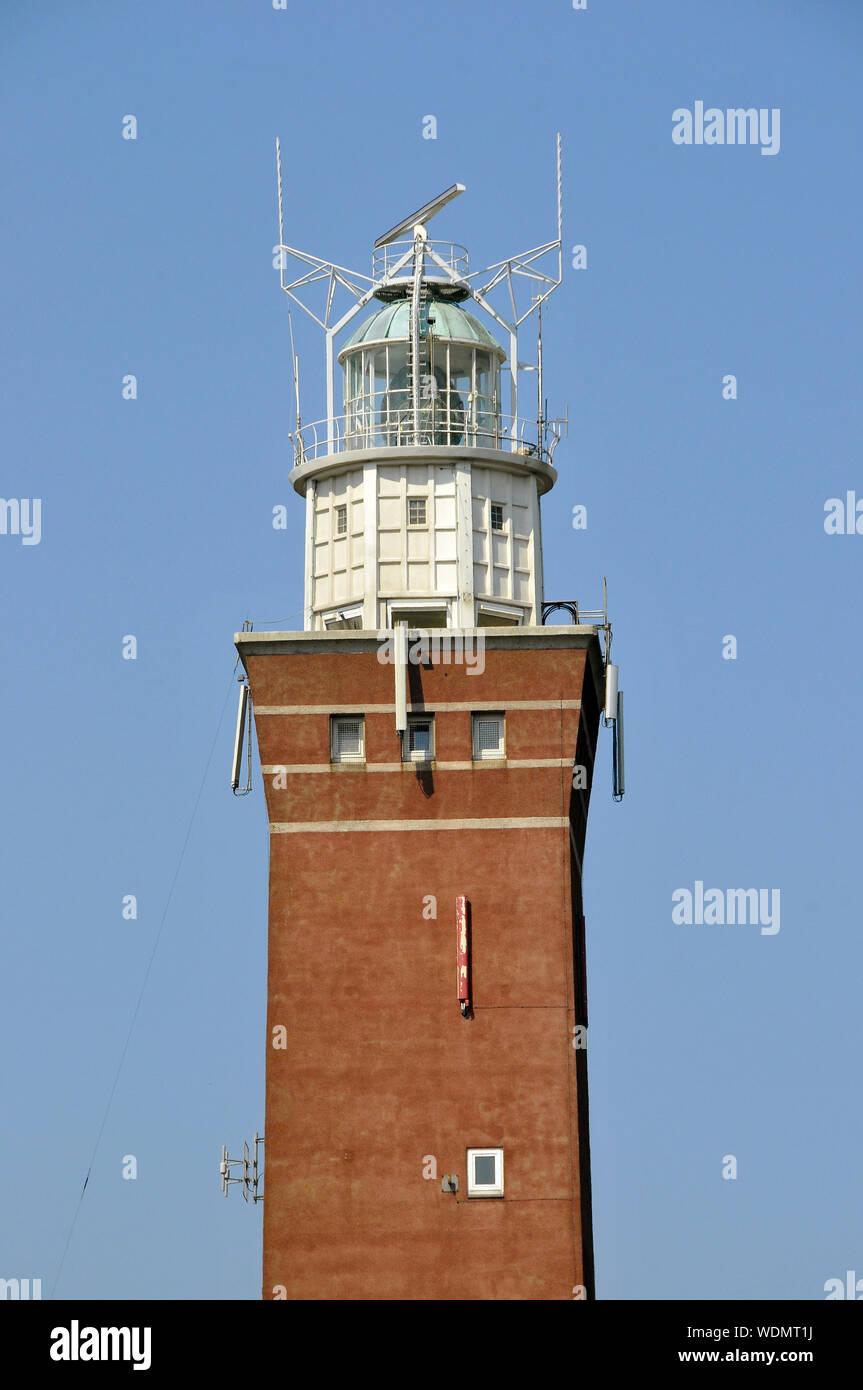 Lighthouse, Ouddorp, South Holland, Netherlands, Europe Stock Photo - Alamy