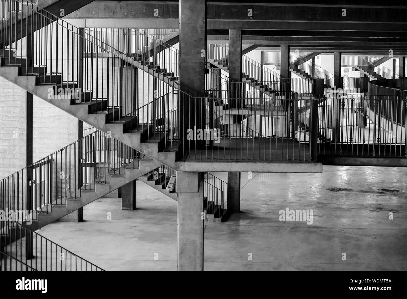 Escher staircase Black and White Stock Photos & Images - Alamy
