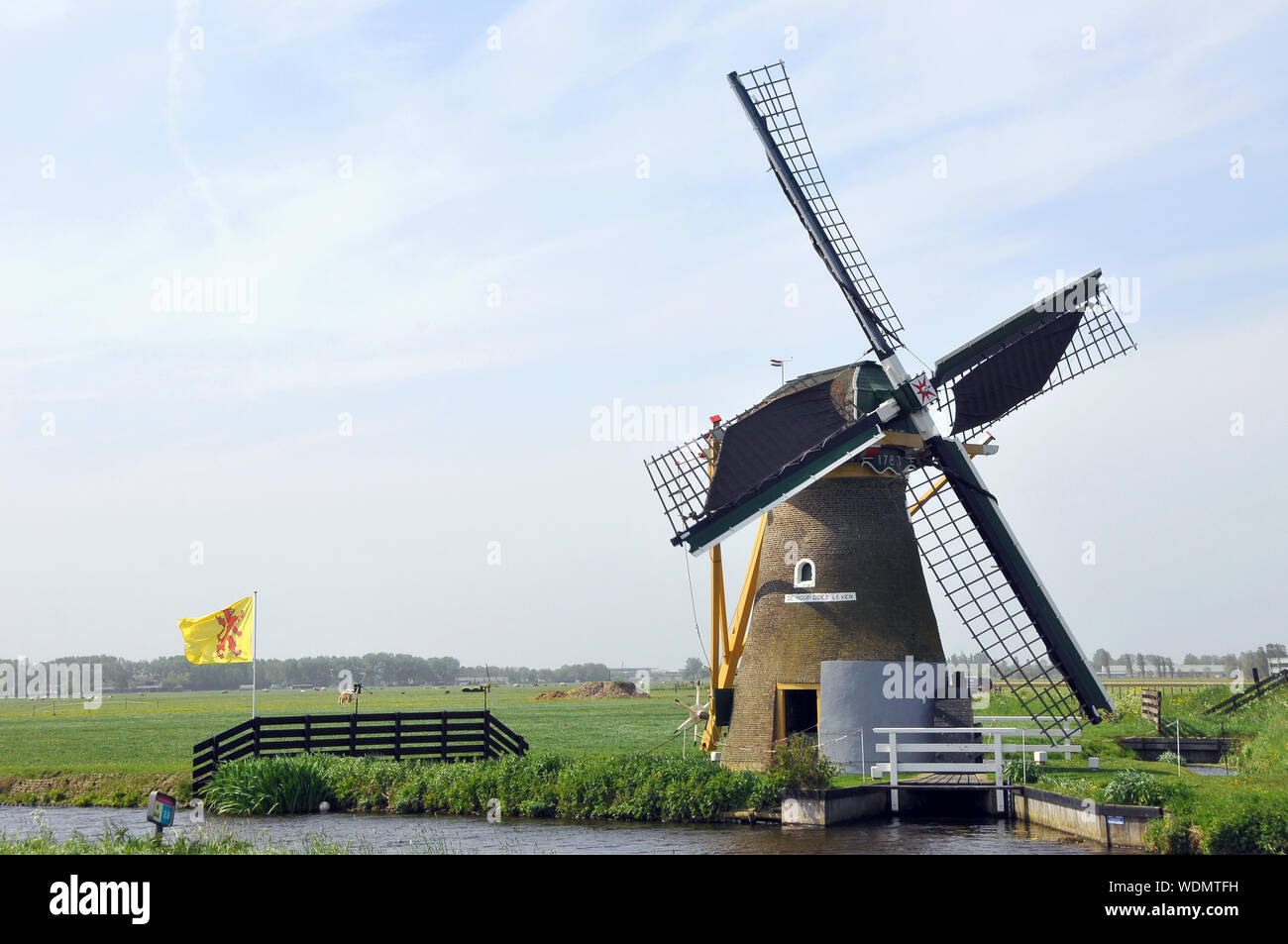 windmill, Netherlands, Europe Stock Photo - Alamy