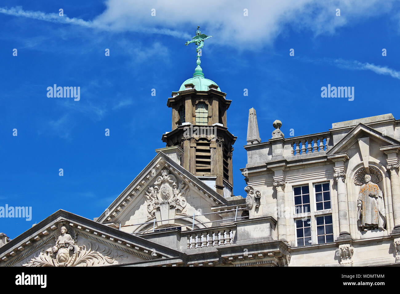 The building in Cardiff city, Wales Stock Photo - Alamy